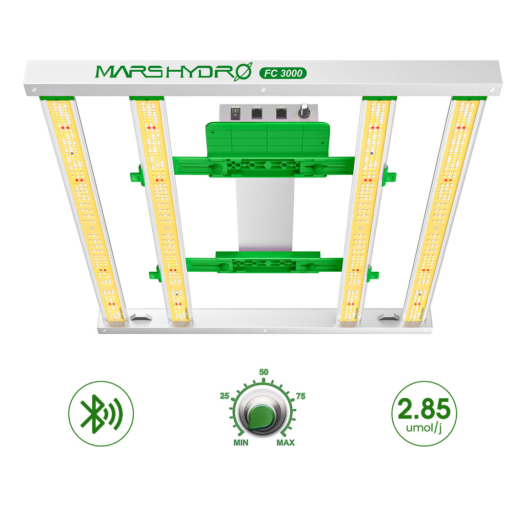 ระบบ Mars Hydro Smart Grow FC-3000 Samsung 300W LED Grow Light